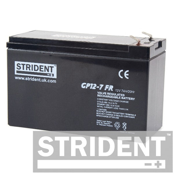 AGM - Battery - 12v - 7Ah Fire Retardant Wide Terminals – Humber ...